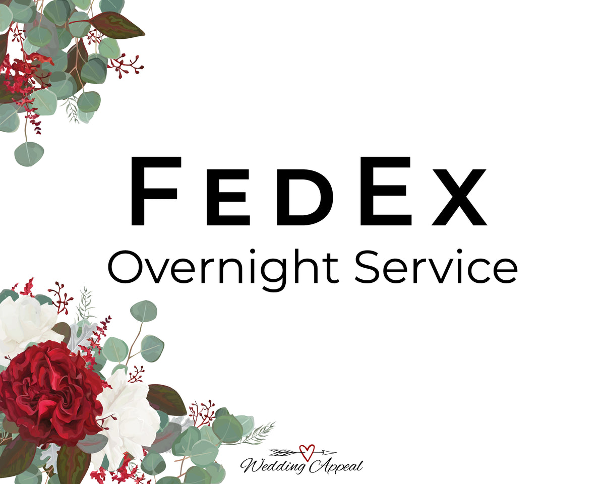 FedEx Overnight – Wedding Appeal
