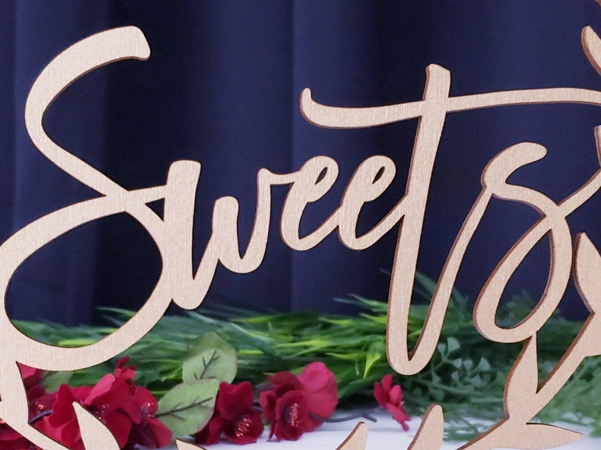 Sweets Table Sign – Wedding Appeal